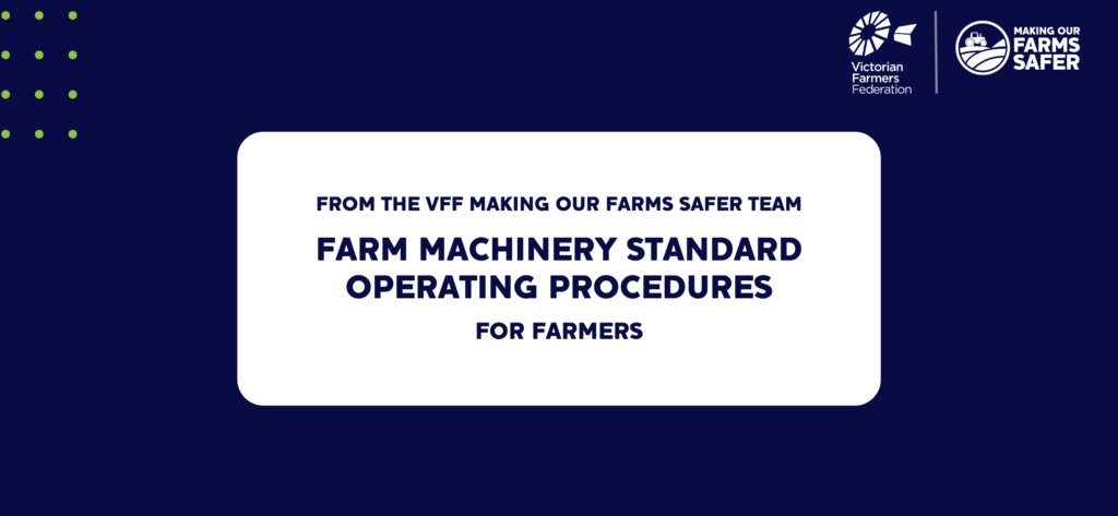 VFF MOFS Farm Machinery Standard Operating Procedure Videos